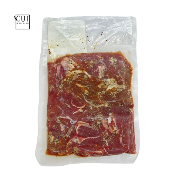 BLACK PEPPER BEEF SLICES – Cut Butchery