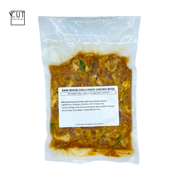 KAM HEONG CHILLI PASTE CHICKEN BITES – Cut Butchery