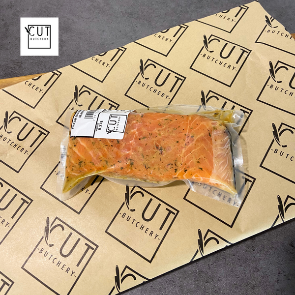 MARINATED FRESH SALMON (SASHIMI GRADE) – Cut Butchery