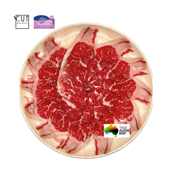 SOUTHERN RANGES MB4+ STRIPLOIN SHABU SHABU – Cut Butchery
