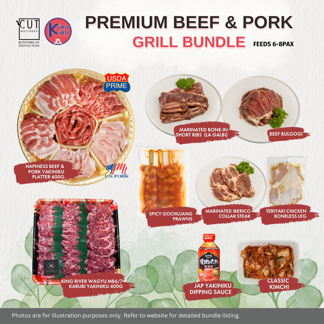 PREMIUM BEEF & PORK GRILL BUNDLE – Cut Butchery