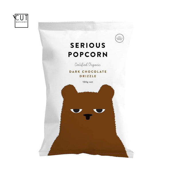 SERIOUS POPCORN - CHOCOLATE DRIZZLE 70G – Cut Butchery