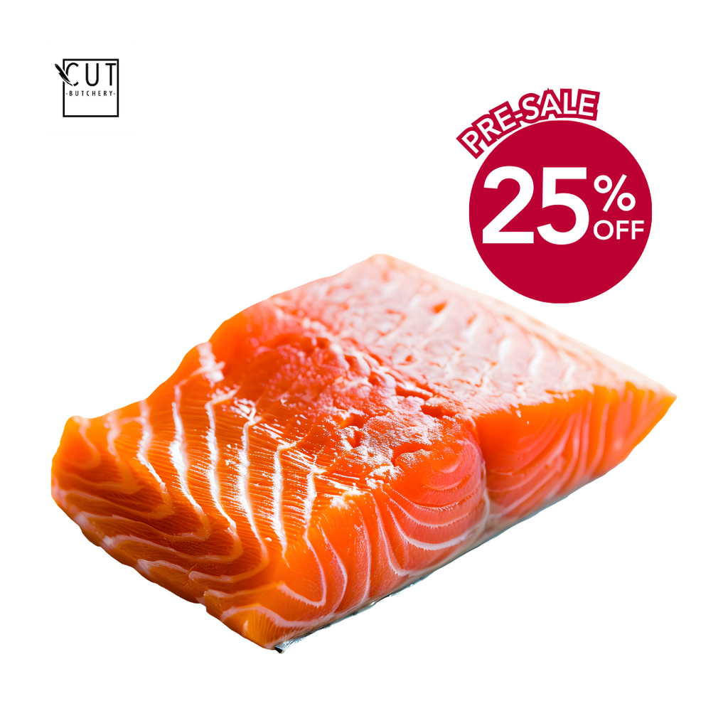 [PRE-ORDER] REGAL NEW ZEALAND SASHIMI GRADE KING SALMON – Cut Butchery