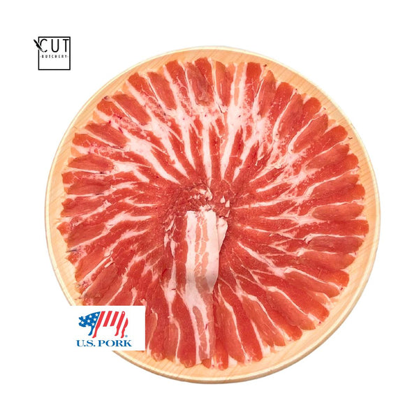 US NATURAL PORK BELLY SHABU SHABU – Cut Butchery