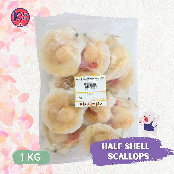 HALF SHELL SCALLOPS – Cut Butchery